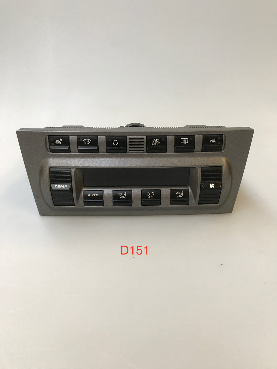 Climate Control Head Unit 987 Porsche Boxster & Cayman – Das Nine ...