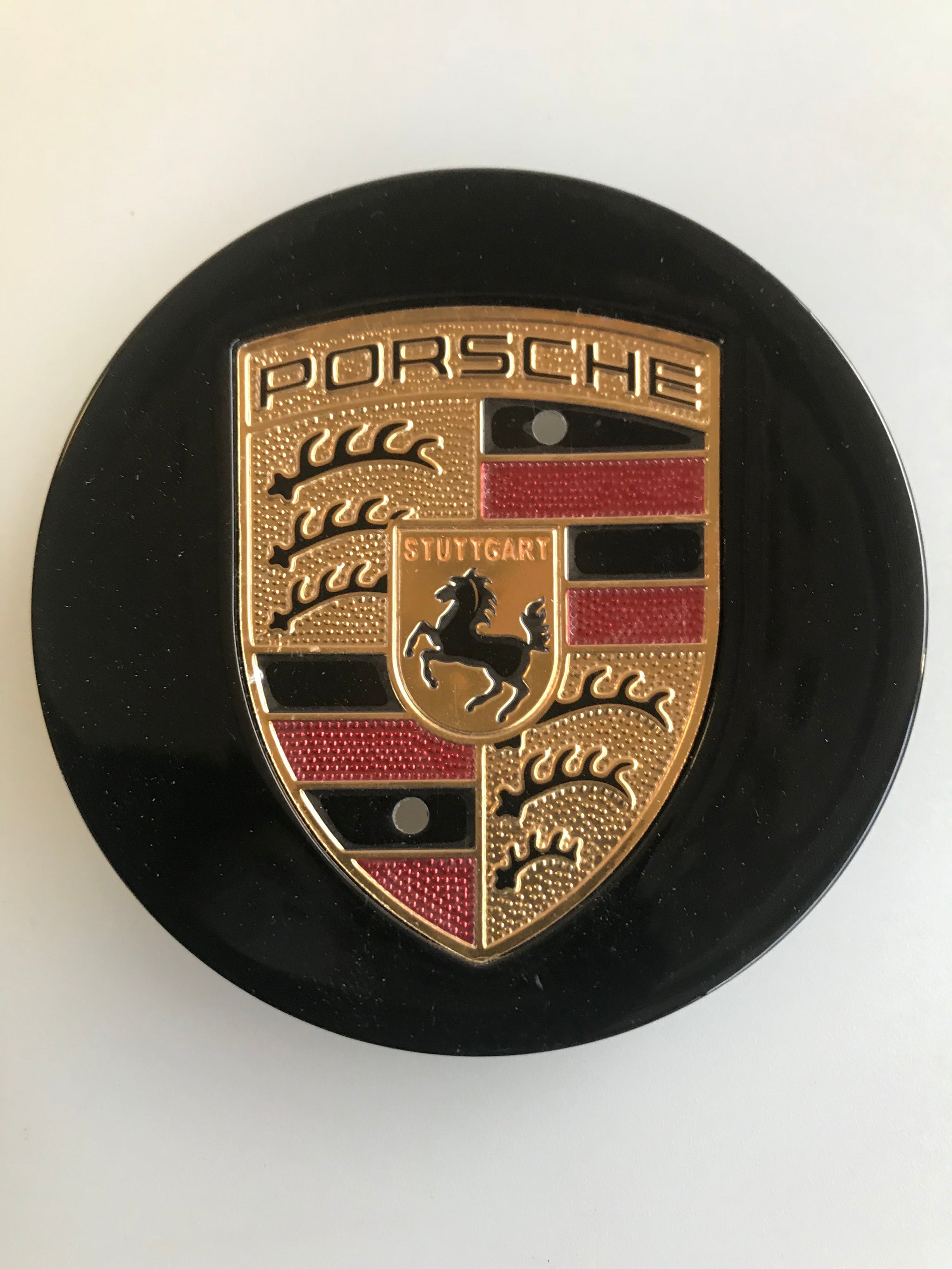 Porsche Wheel Centre Caps - Set of 4 Black – Das Nine Porsche Parts
