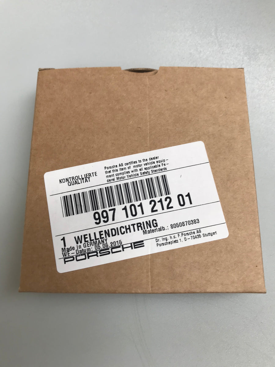 Porsche Crankshaft Seal - Rear - Genuine Porsche 99710121201 – Das Nine ...